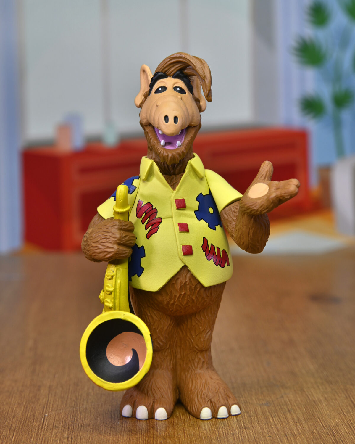 ALF – 6″ Scale Action Figure – Toony Classics Alf with Saxophone ...