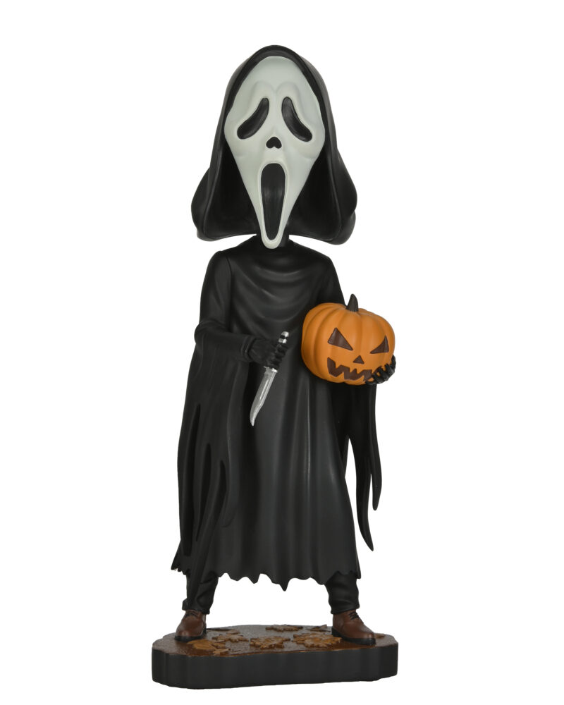 Ghost Face – Head Knocker – Ghost Face with Pumpkin – NECAOnline.com